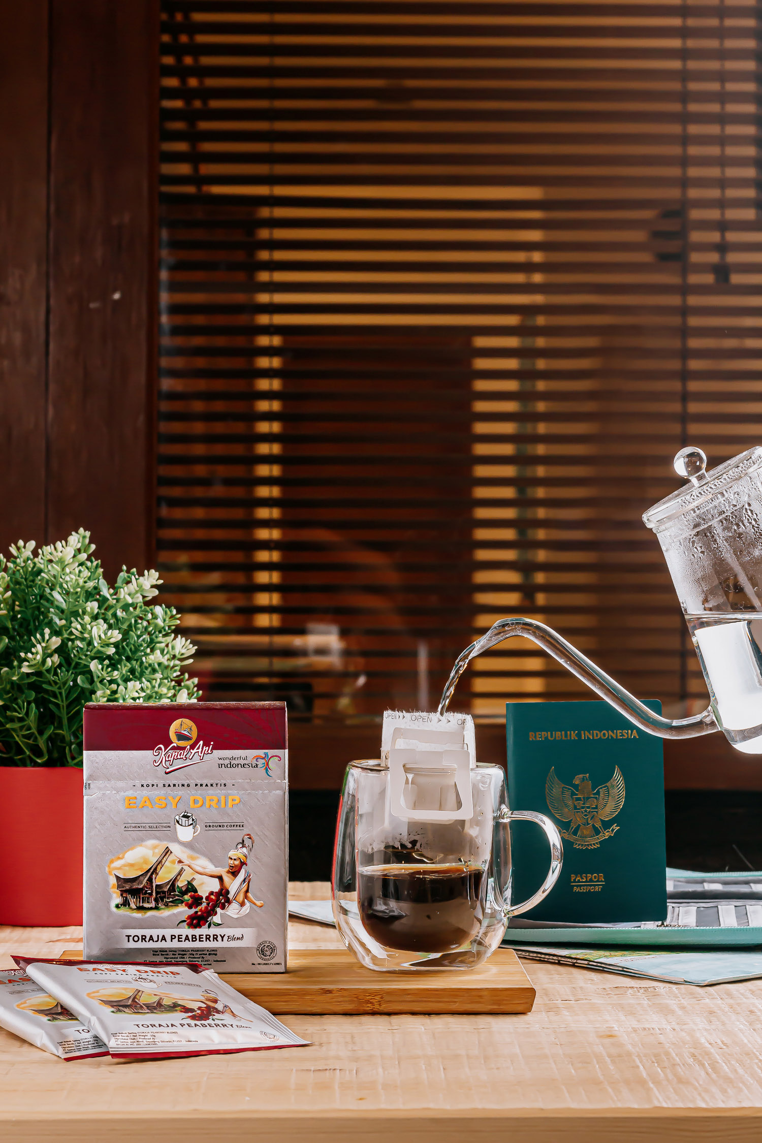 KAPAL API DRIP TORAJA PEABERRY 5S x 10G - UbruKopi