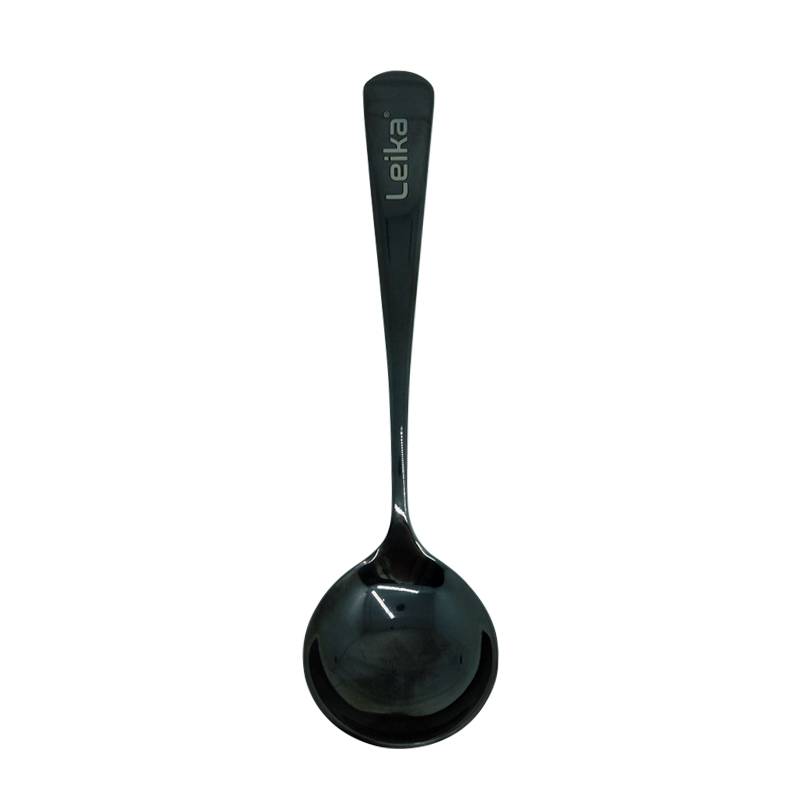 LEIKA COLORFULL CUPPING SPOON BLACK - UbruKopi