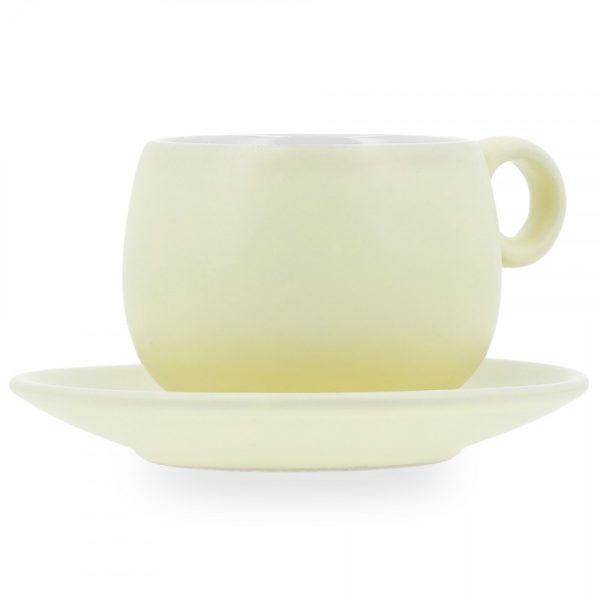 LUMOSH CAPPUCCINO MUG YELLOW DOFF - UbruKopi