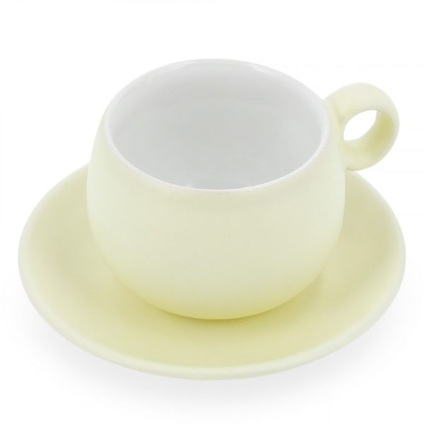 LUMOSH CAPPUCCINO MUG YELLOW DOFF - UbruKopi
