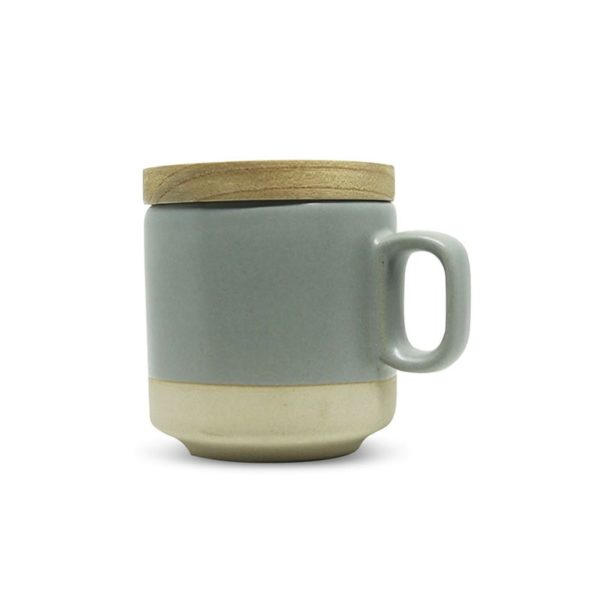 LUMOSH COFFEE MUG GREY DOFF - UbruKopi