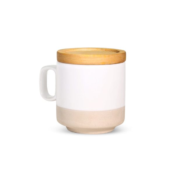 LUMOSH COFFEE MUG WHITE DOFF - UbruKopi