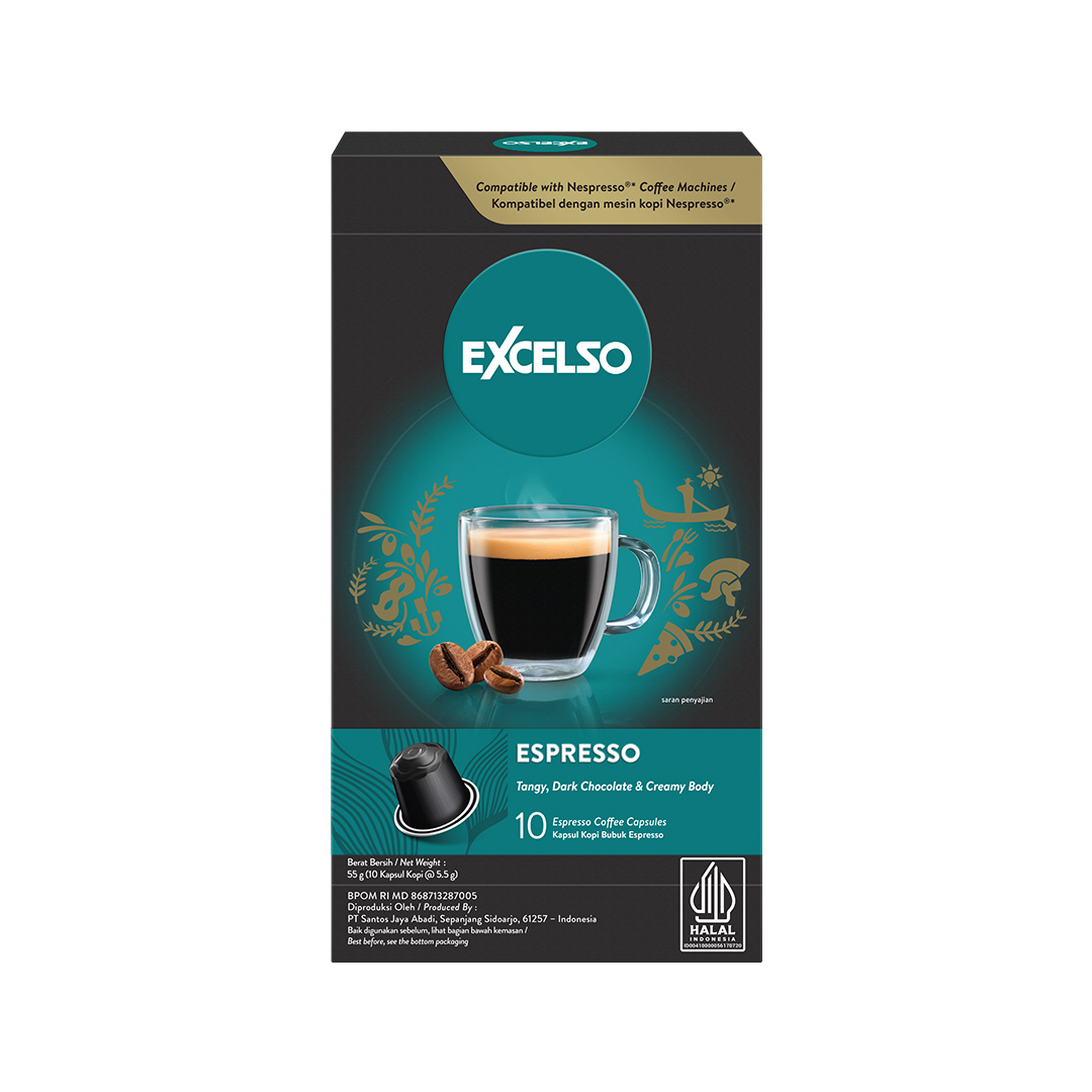 EXCELSO KOPI KAPSUL ESPRESSO - UbruKopi
