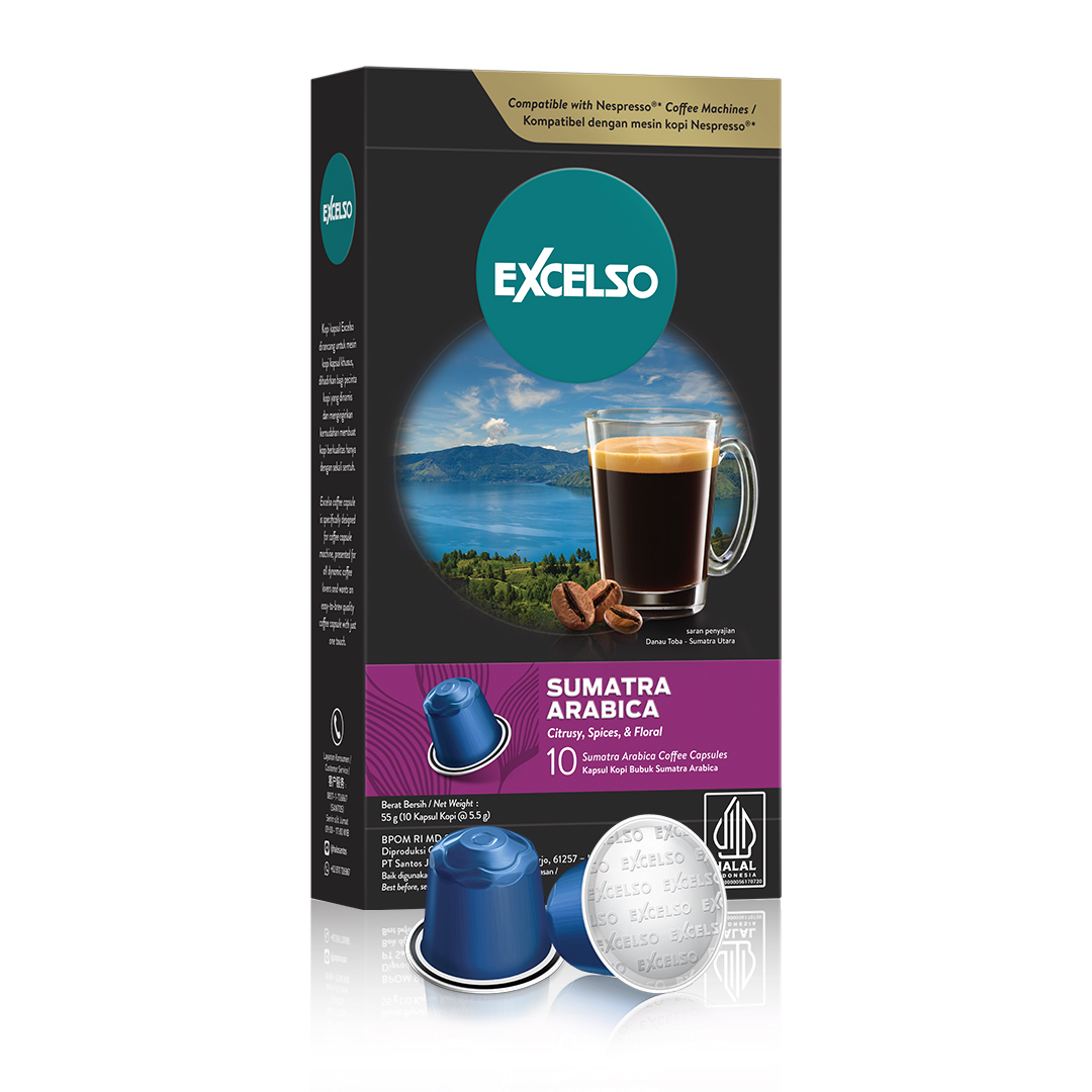 EXCELSO KOPI KAPSUL SUMATRA ARABICA - UbruKopi