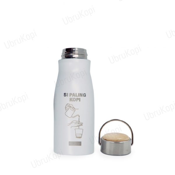 UBRUKOPI VACUUM TUMBLER GENZAI TS-30 WHITE 390ML - UbruKopi